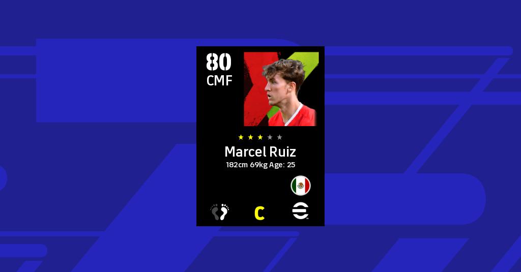 Marcel Ruiz eFootball Stats