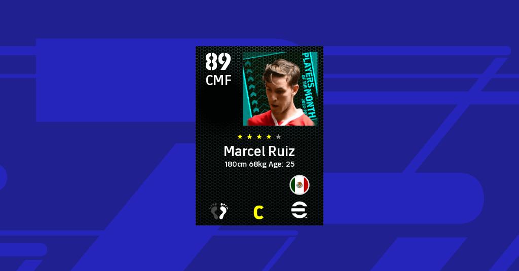 Marcel Ruiz eFootball Stats