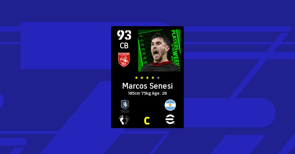 Marcos Senesi eFootball Stats