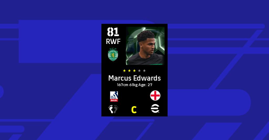 Marcus Edwards eFootball Stats
