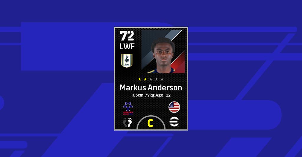 Markus Anderson eFootball Stats