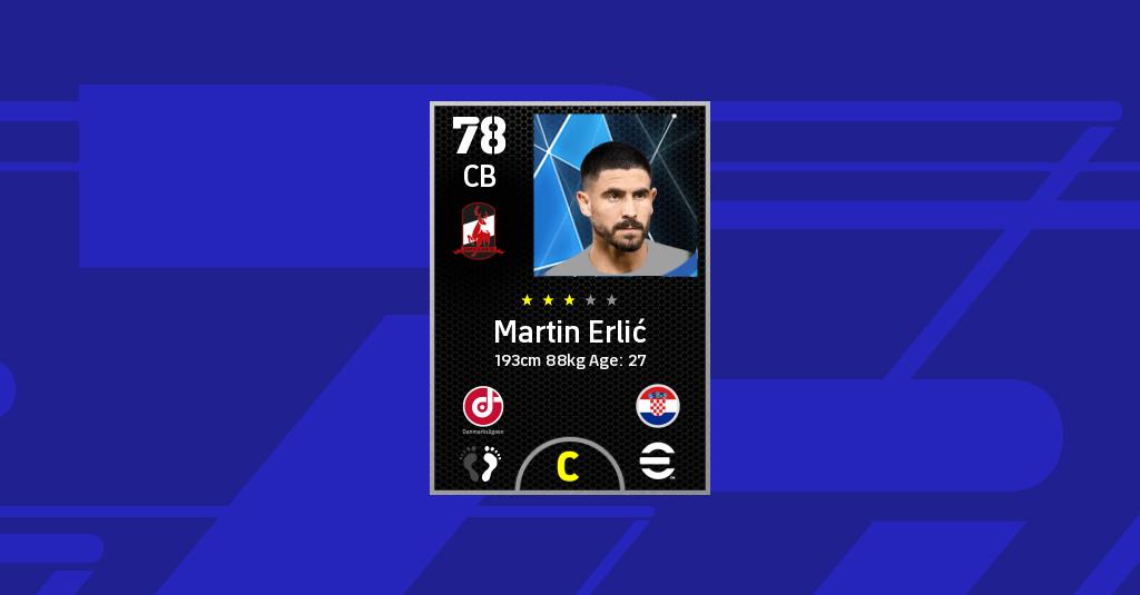 Martin Erlic eFootball Stats