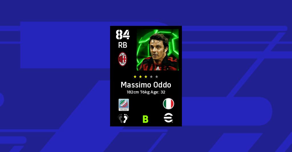 Massimo Oddo eFootball Stats