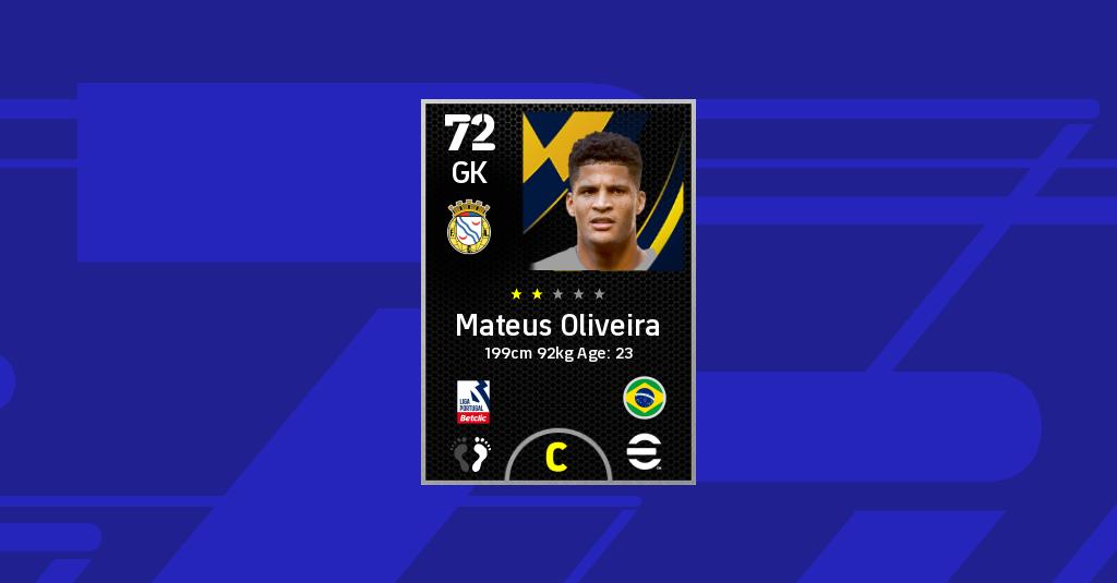Mateus Oliveira eFootball Stats