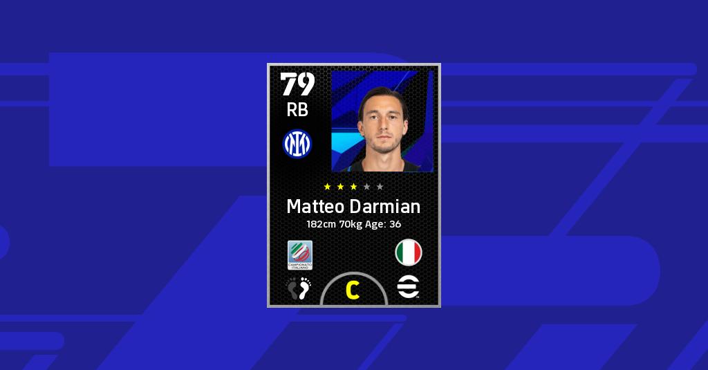 Matteo Darmian eFootball Stats