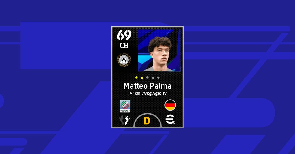 Matteo Palma eFootball Stats