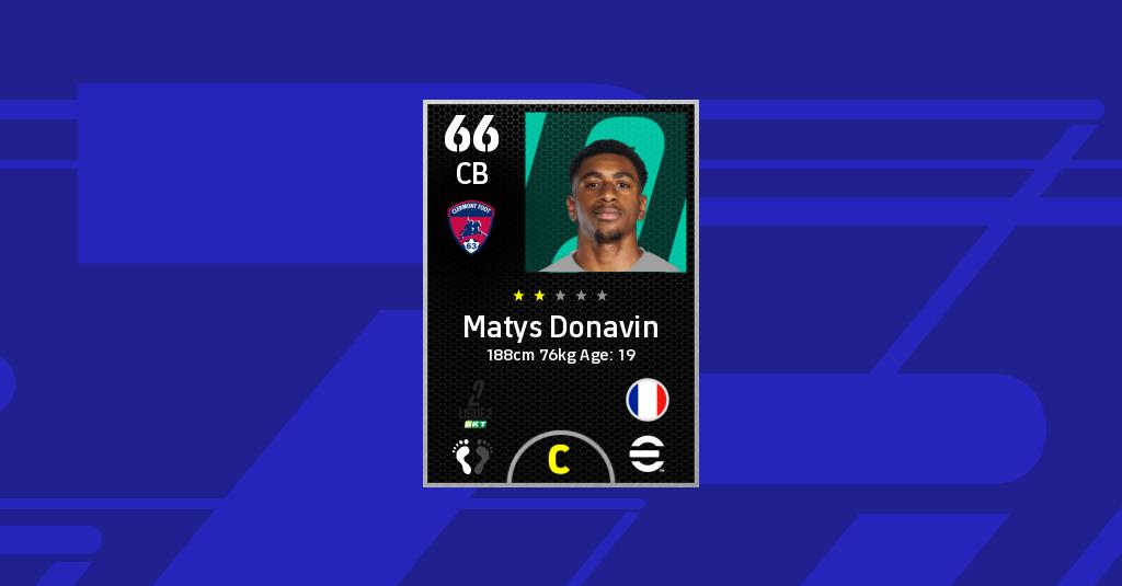 Matys Donavin eFootball Stats