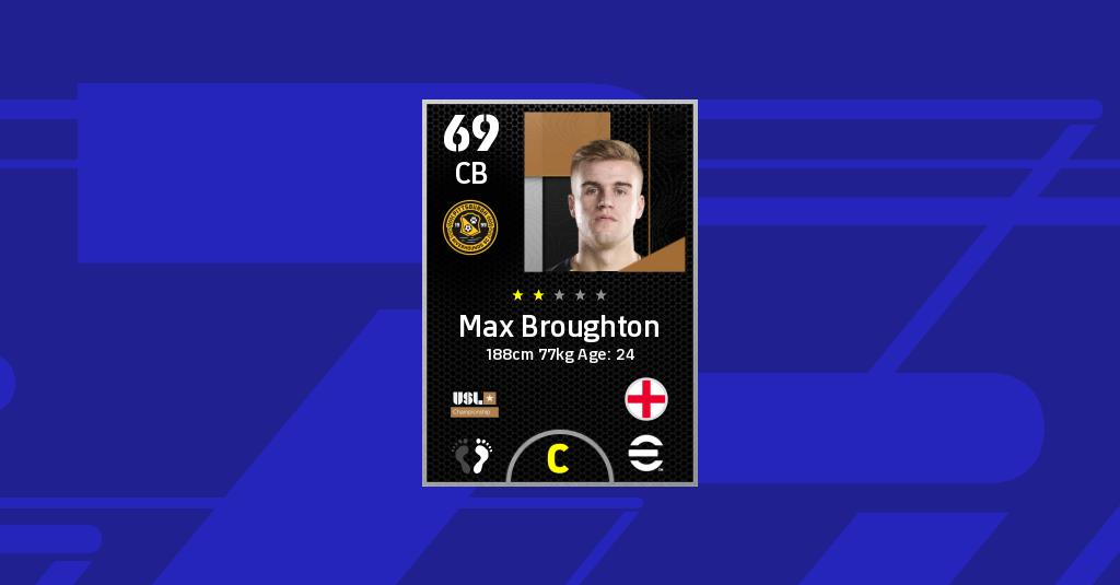 Max Broughton eFootball Stats