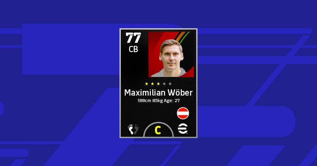 Maximilian Wober eFootball Stats