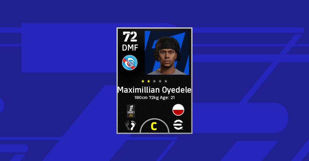Maximillian Oyedele eFootball Stats
