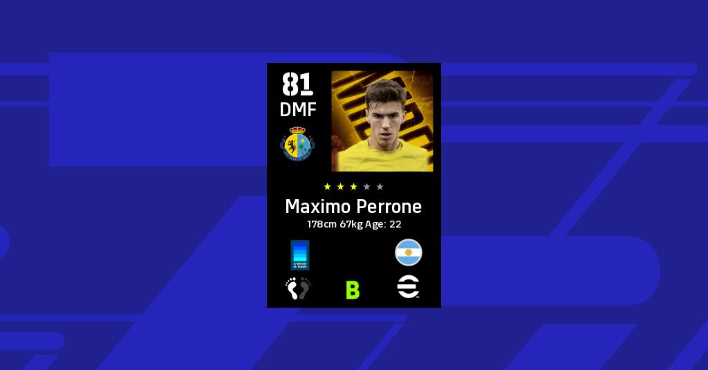 Maximo Perrone eFootball Stats