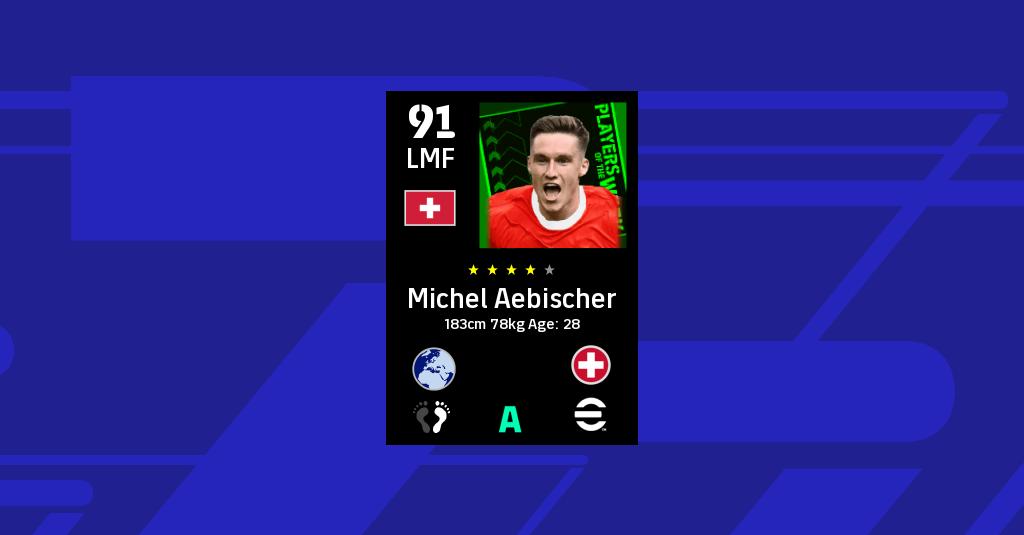 Michel Aebischer eFootball Stats