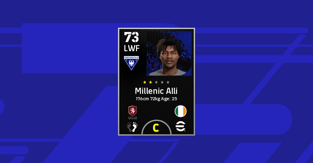 Millenic Alli eFootball Stats