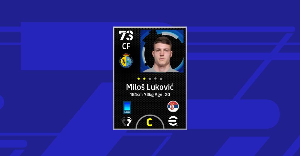 Miloš Luković eFootball Stats