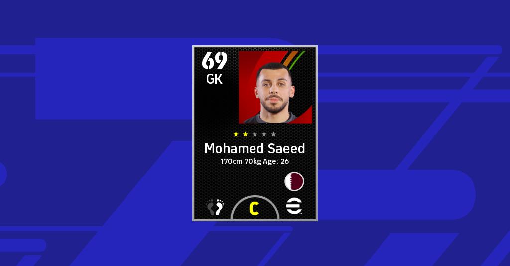 Mohamed Saeed eFootball Stats