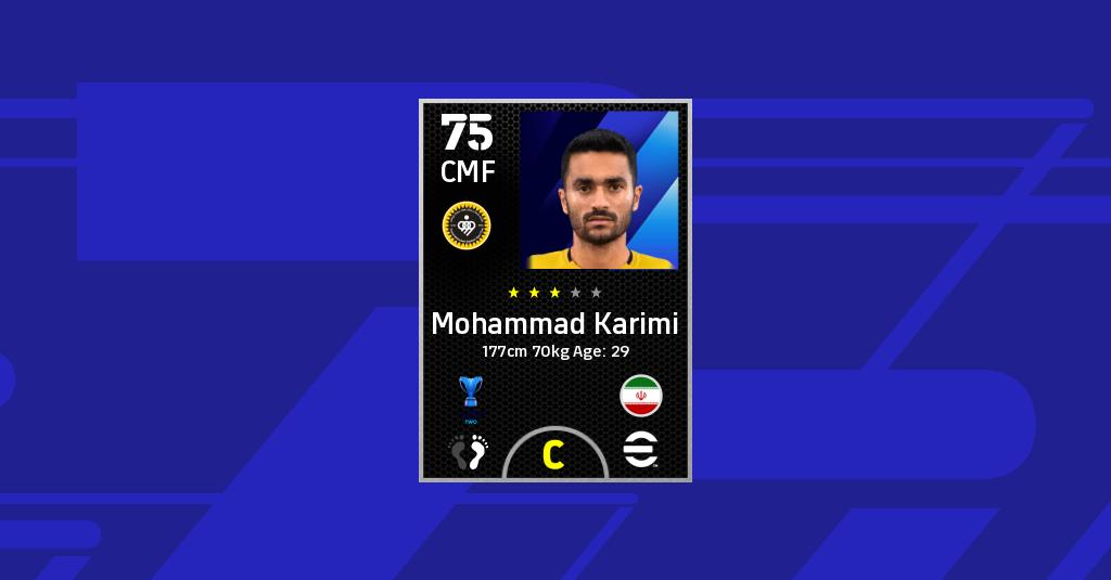 Mohammad Karimi eFootball Stats