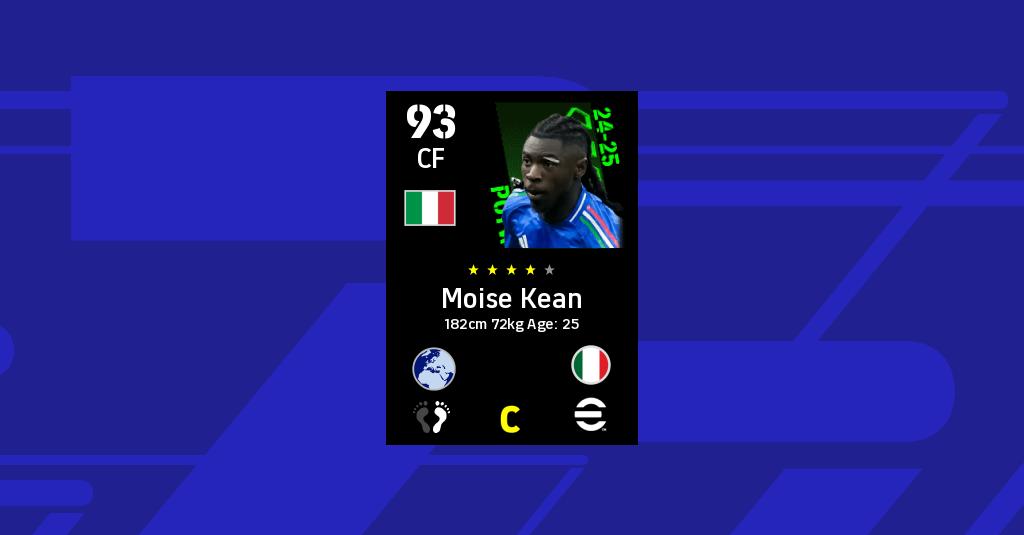 Moise Kean eFootball Stats