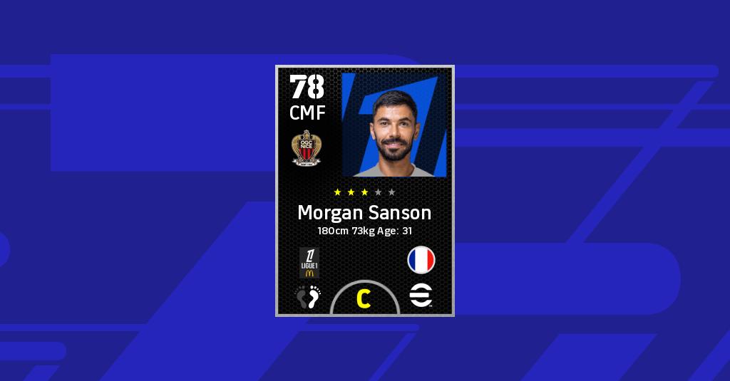 Morgan Sanson eFootball Stats