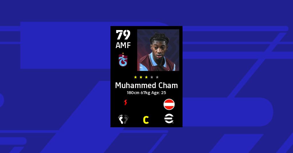 Muhammed Cham eFootball Stats
