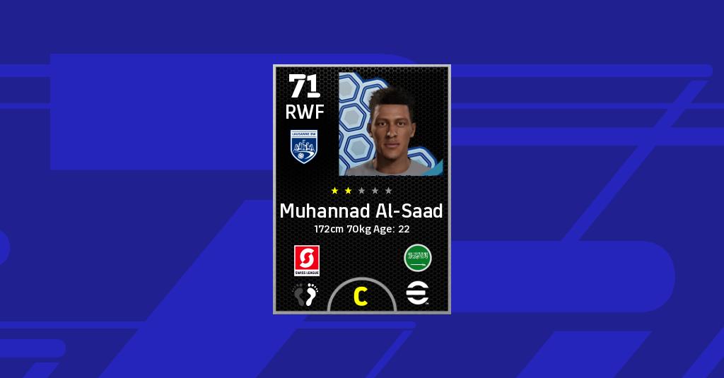Muhannad Al Saad eFootball Stats