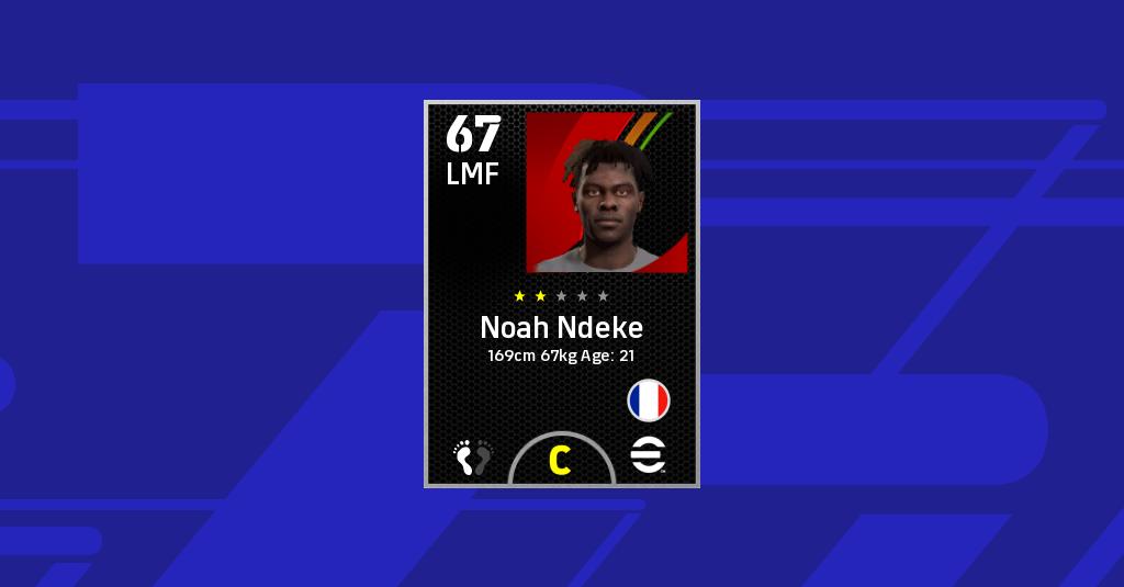 N. Ndeke eFootball 2022 Stats