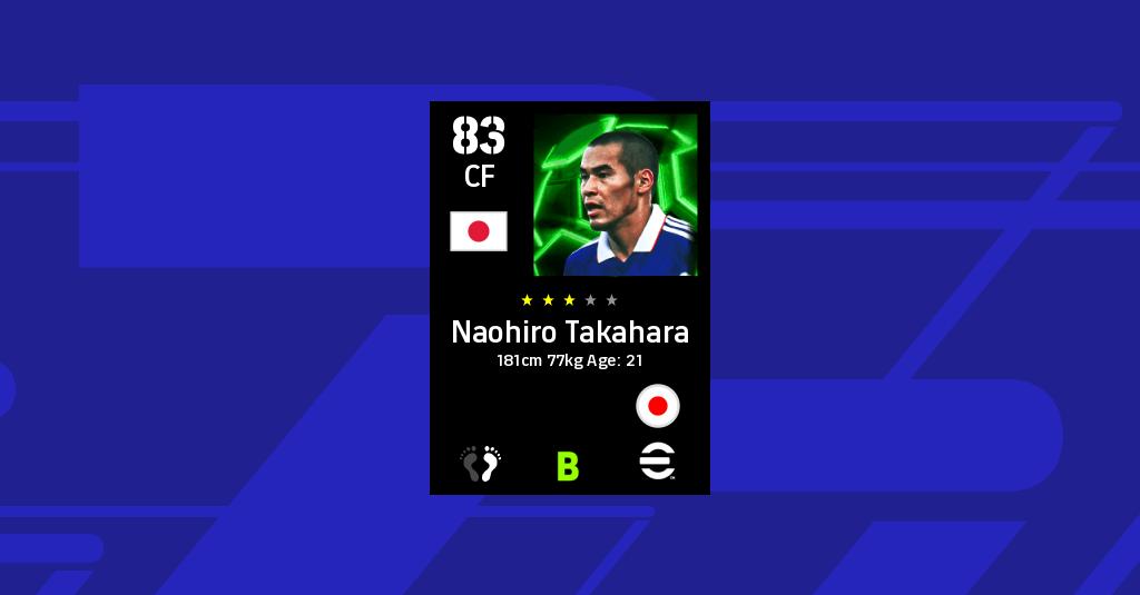 Naohiro Takahara eFootball Stats
