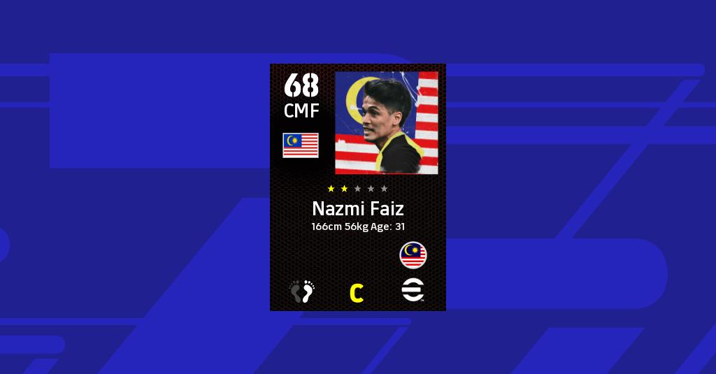 Nazmi Faiz eFootball Stats
