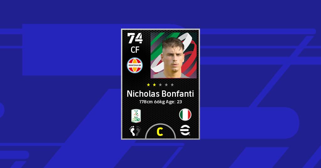 Nicholas Bonfanti eFootball Stats
