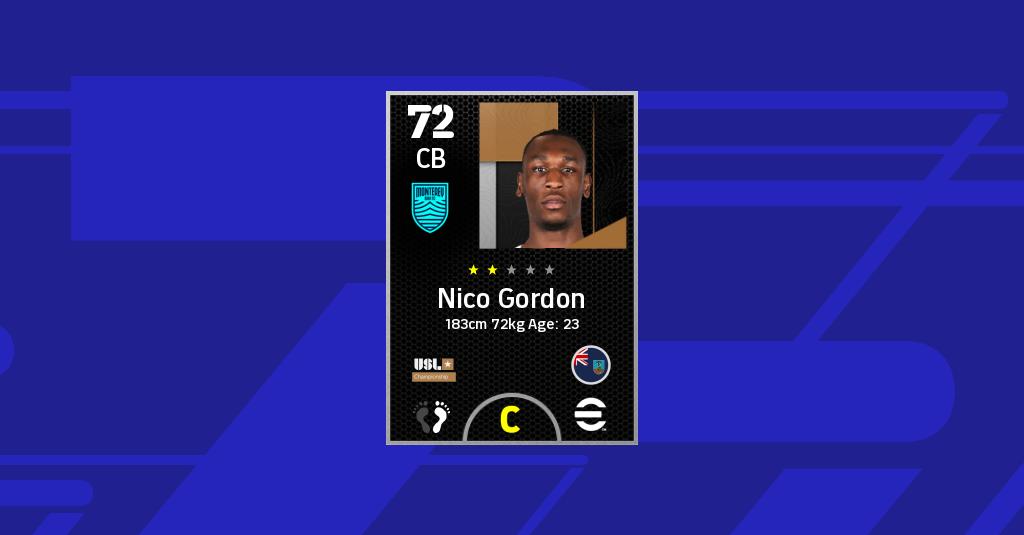 Nico Gordon eFootball Stats