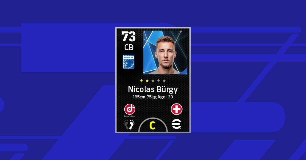 Nicolas Burgy eFootball Stats