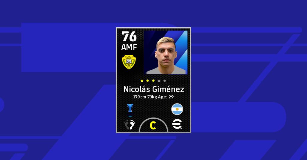 Nicolas Gimenez eFootball Stats