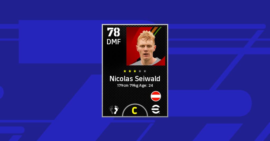 Nicolas Seiwald eFootball Stats