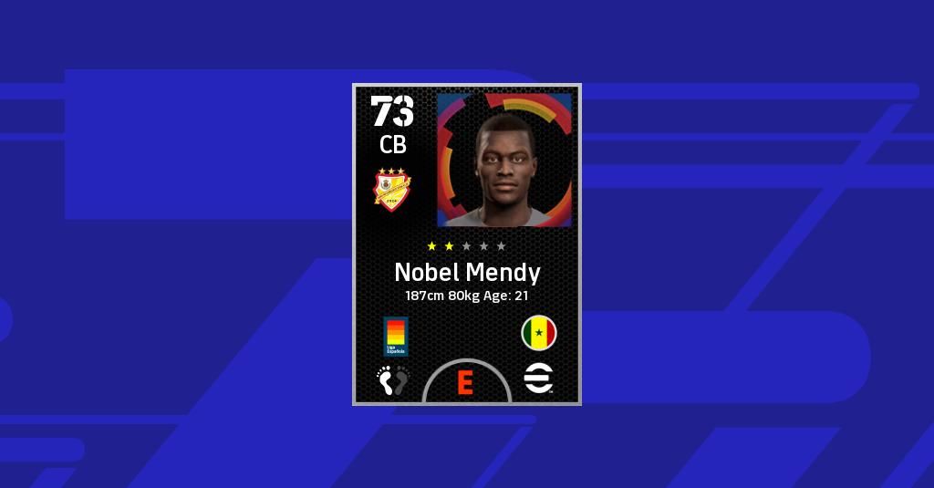 Nobel Mendy eFootball Stats