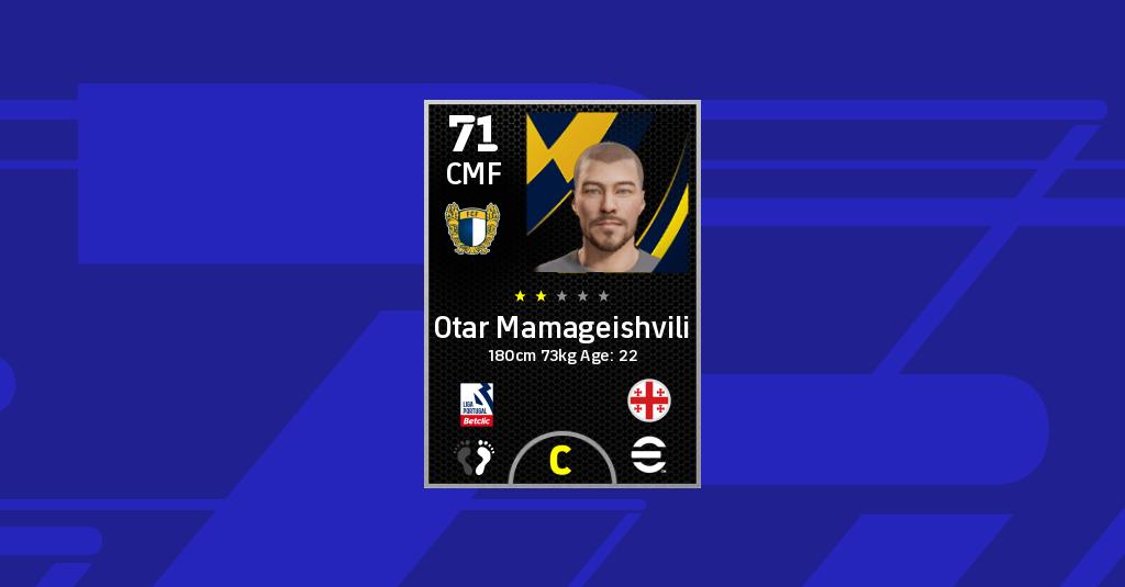 Otar Mamageishvili eFootball Stats