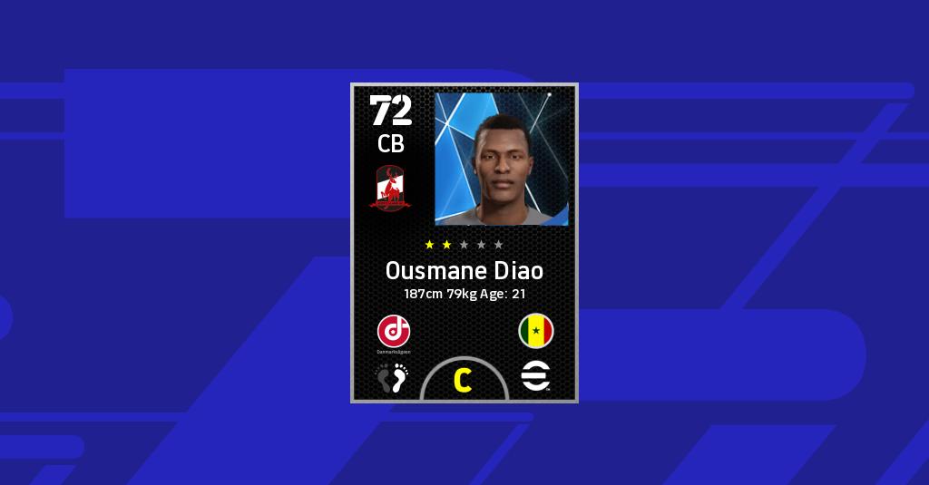 Ousmane Diao eFootball Stats