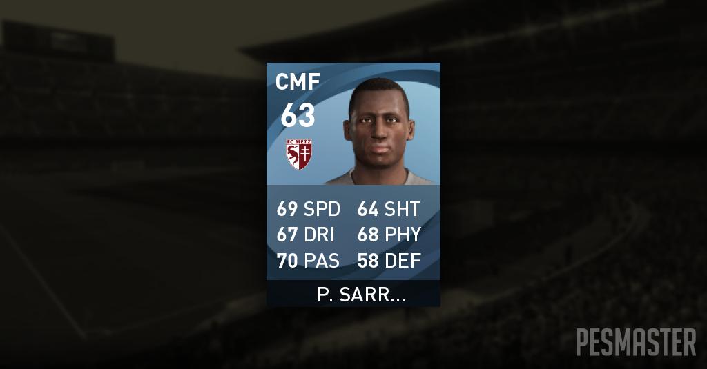 Pape Matar Sarr PES 2021 Stats