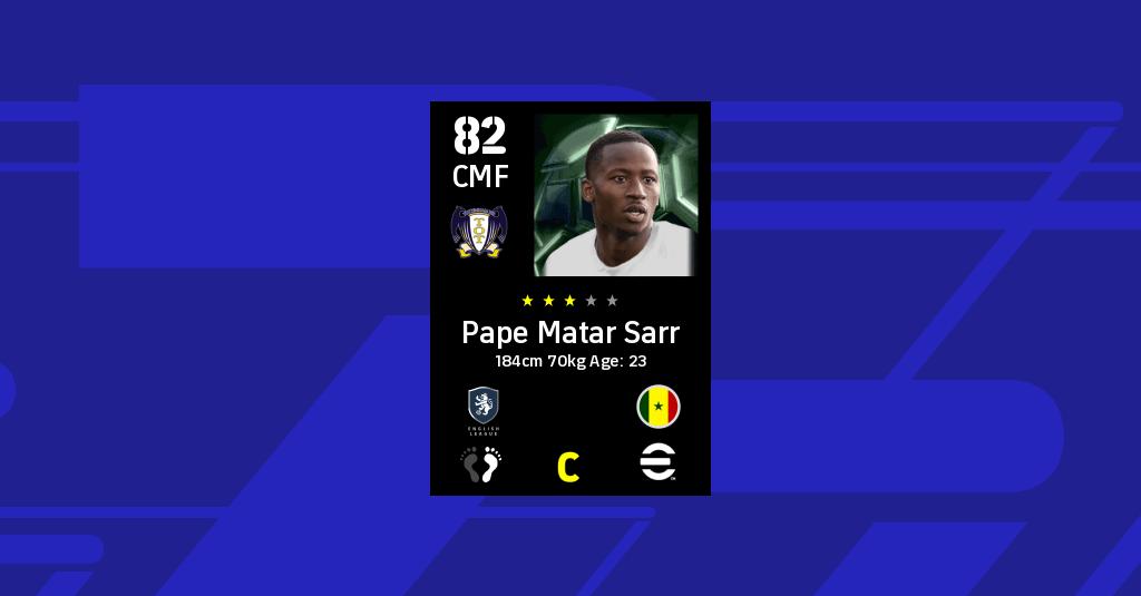 Pape Matar Sarr eFootball Stats