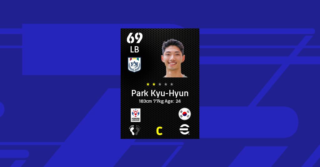 Park Kyu-Hyun eFootball Stats