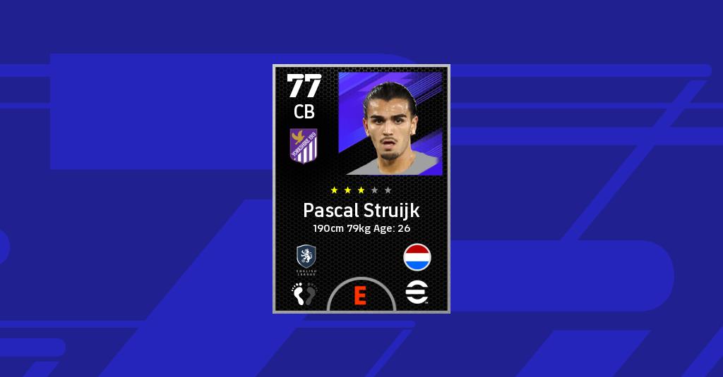 Pascal Struijk eFootball Stats