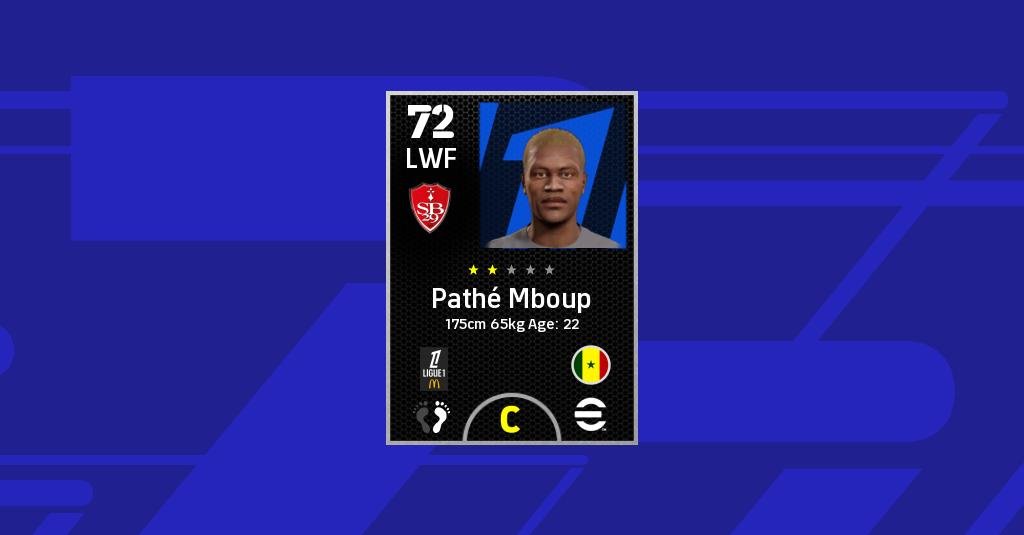 Pathé Mboup eFootball Stats