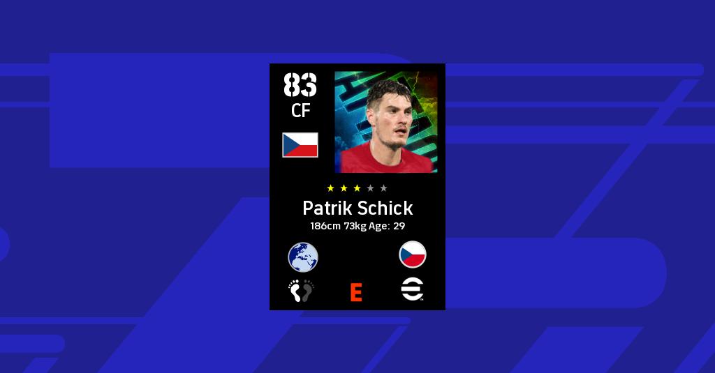 Patrik Schick eFootball Stats