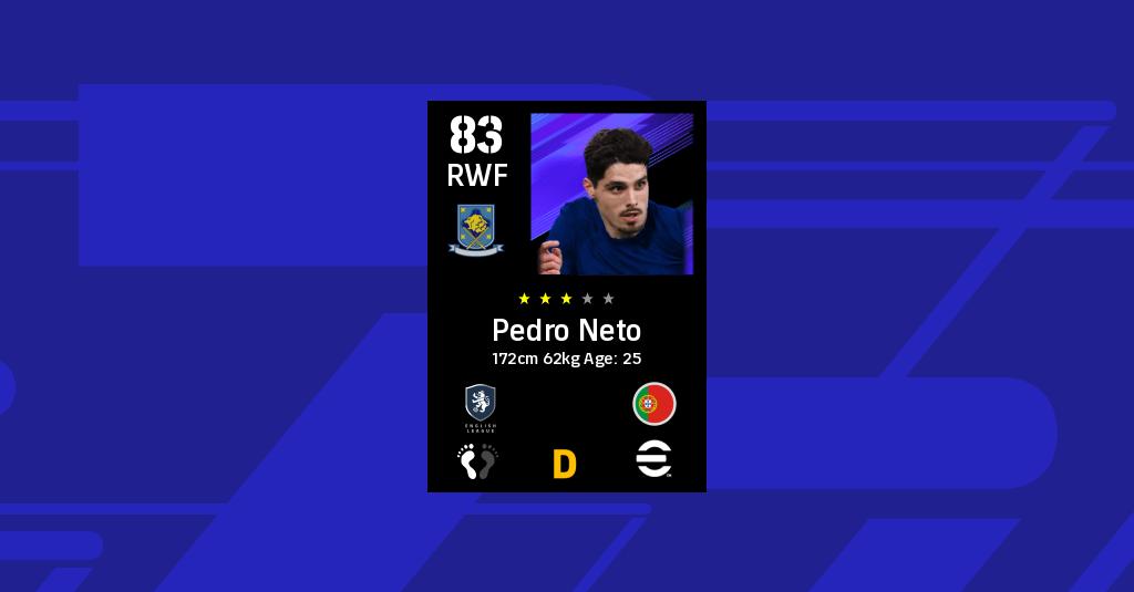 Pedro Neto eFootball Stats