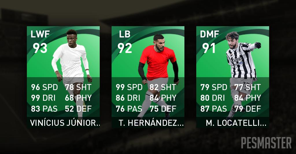 Featured Players - 2022-01-13 - PES 2021 Mobile