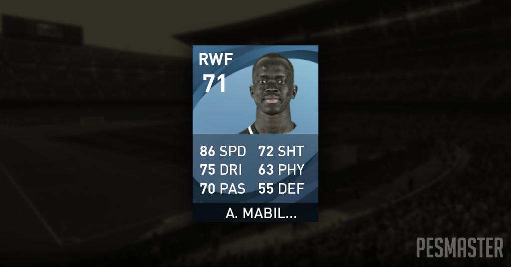 Estatísticas de Awer Mabil no PES 2021 Mobile