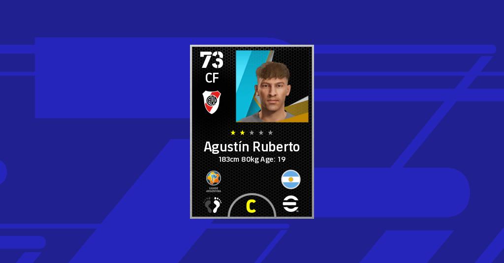 Estatísticas de Agustín Ruberto no eFootball