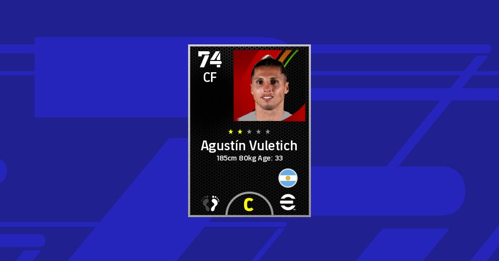 Estatísticas de Agustín Vuletich no eFootball