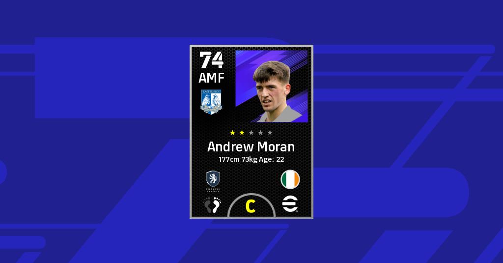 Estatísticas de Andrew Moran no eFootball