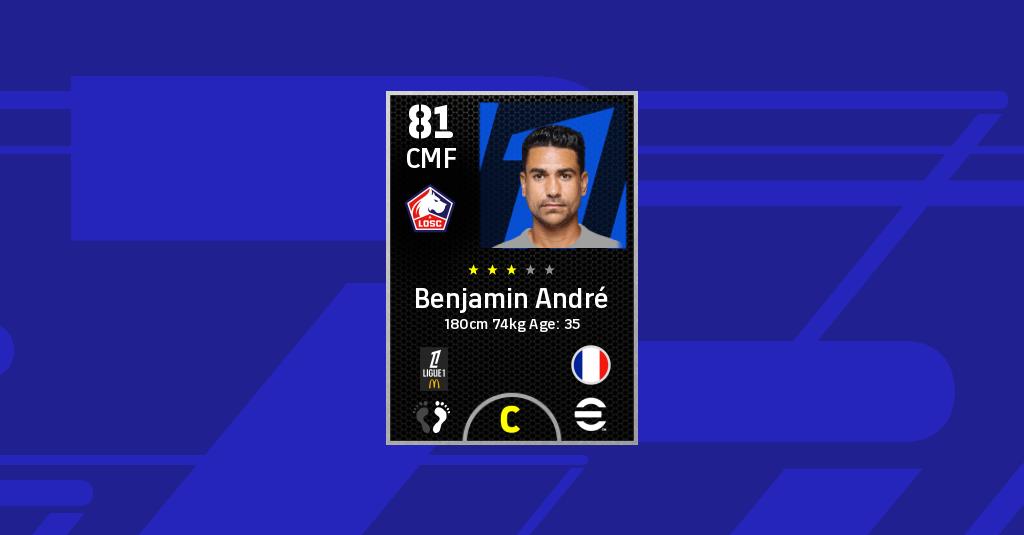 Estatísticas de Benjamin André no eFootball