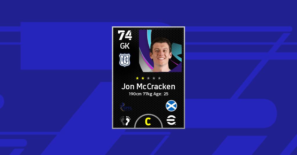 Estatísticas de Jon McCracken no eFootball 2022