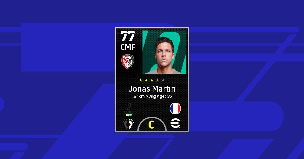 Estatísticas de Jonas Martin no eFootball